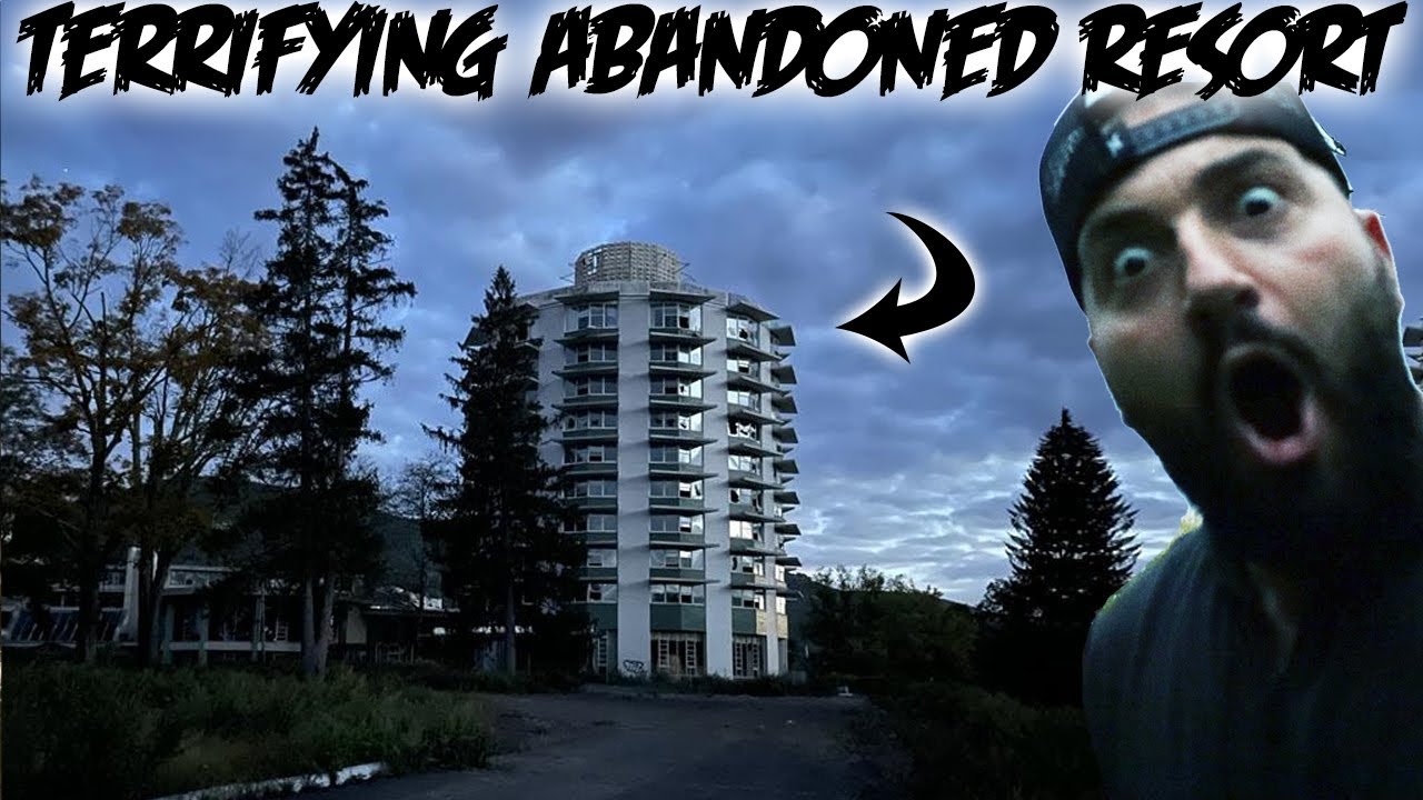 TERRIFYING Night EXPLORING ABANDONED HAUNTED Resort