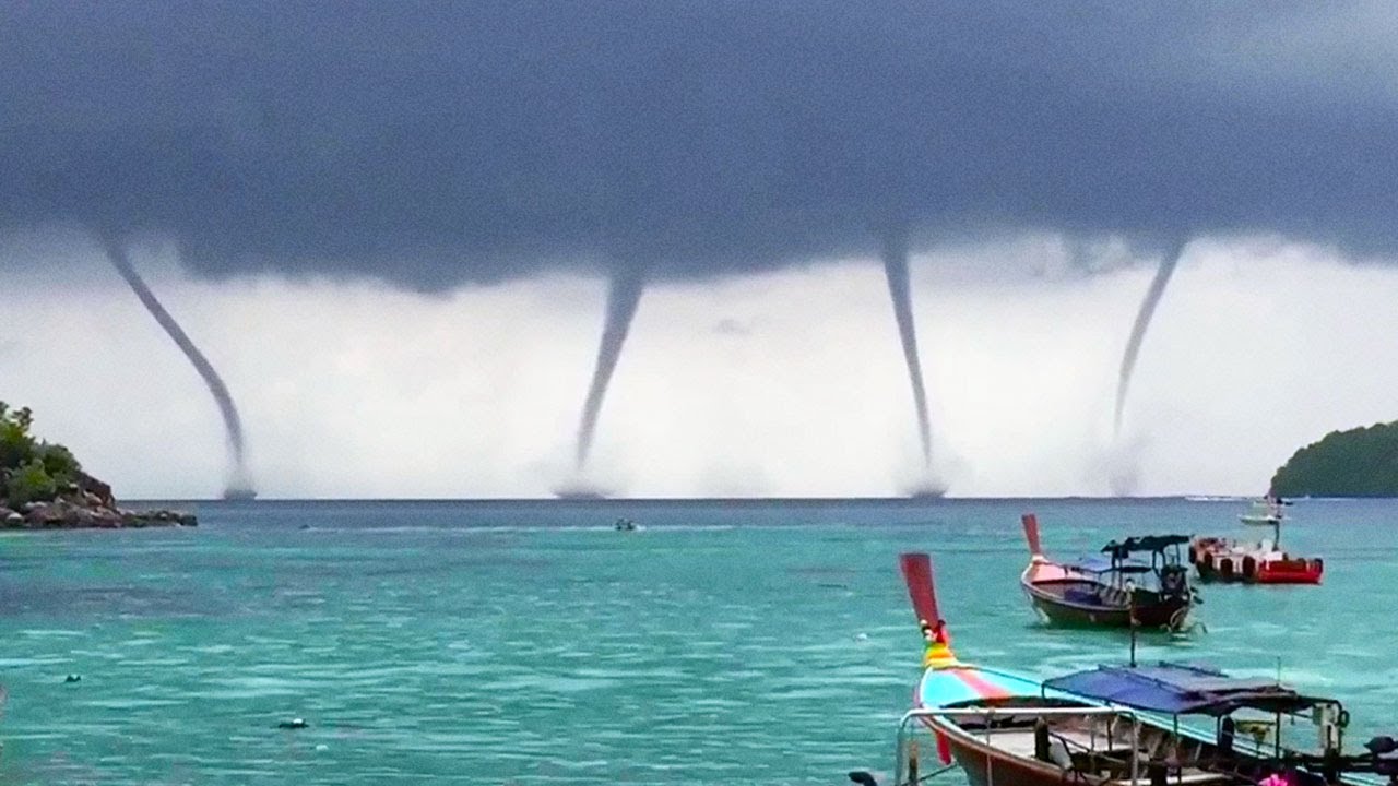 5 RARE Weather Moments Caught On Camera - What The Heck?