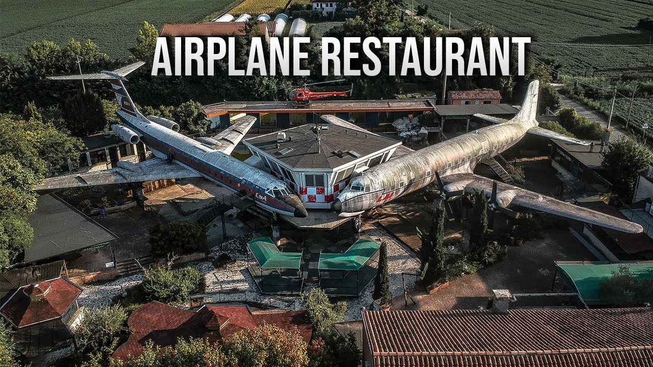 Abandoned Airplane Restaurant in Italy - This was unique!